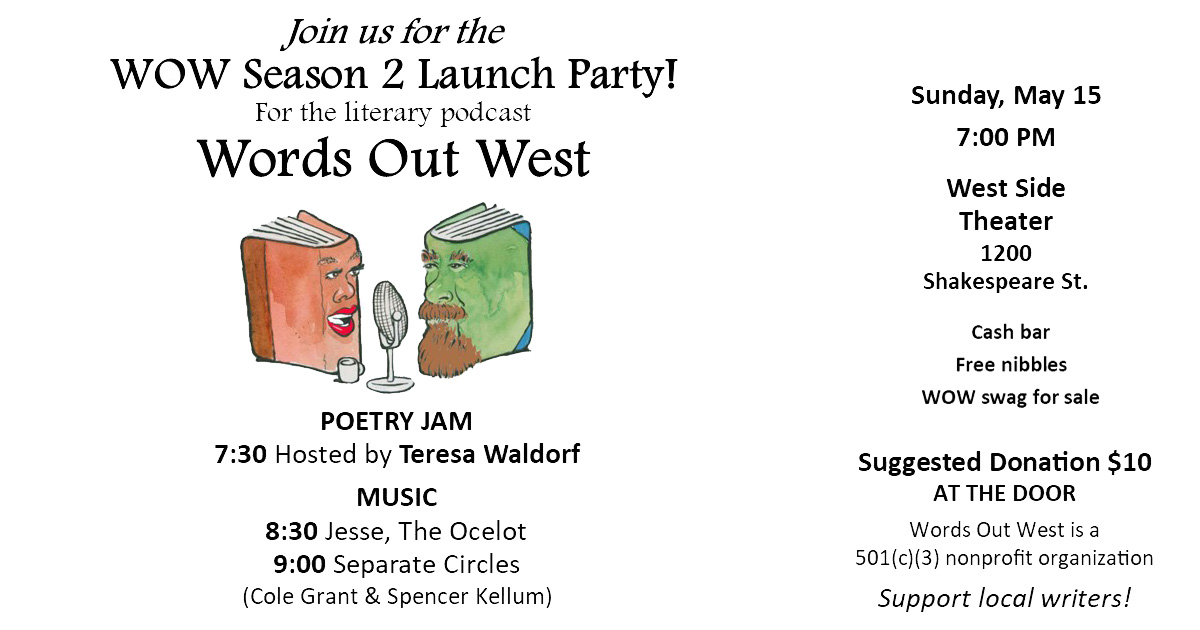 Words Out West Season 2 Launch Party – Words Out West